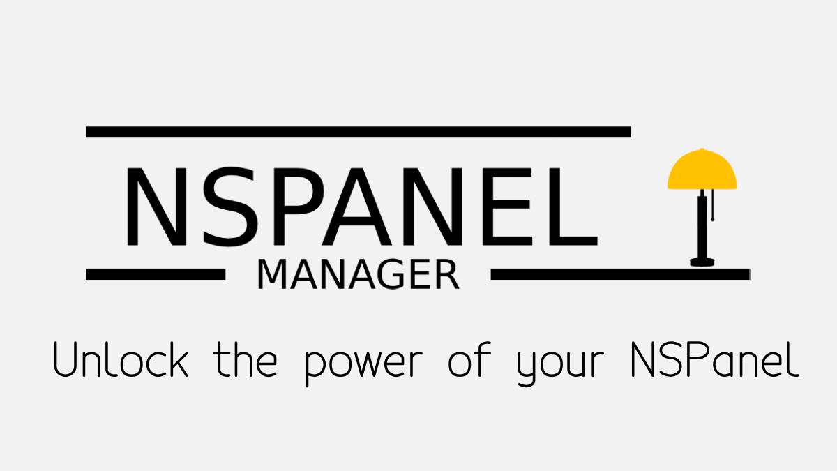 Improve documentation | NSPanel Manager Improve documentation | NSPanel Manager